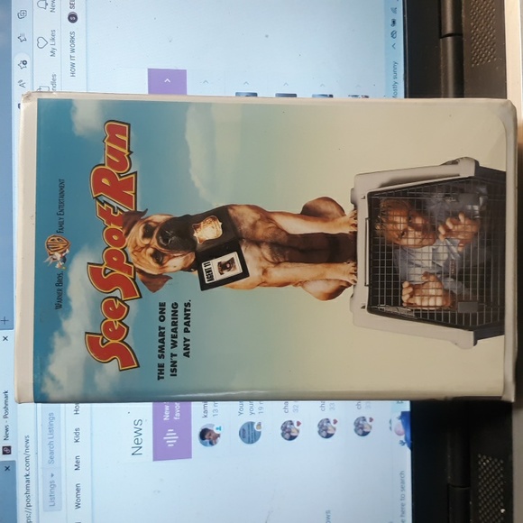 Warner Bros. | Other | See Spot Run Vhs Tape Sku Sku 50 | Poshmark